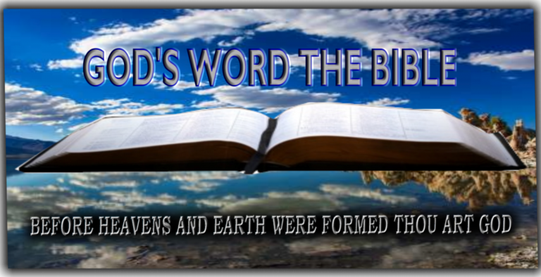 God's Word The Bible – Bible Reading, Spiritual Hymns, Sermons ...